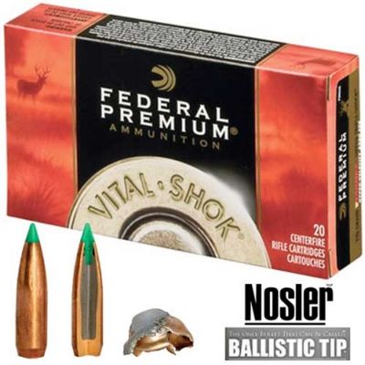 Metak karabinski FEDERAL PREMIUM .30-06 nosl.bal.tip 165gr