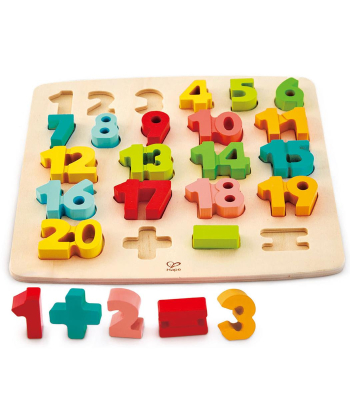 Hape igračka drvena tabla sa brojevima - 22003044