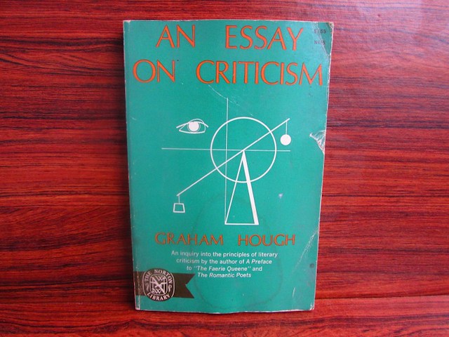 An Essay on Criticism - Graham Hough