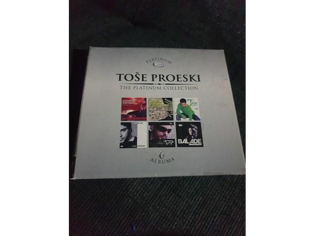 Toše Proeski - The platinum collection--5 CD