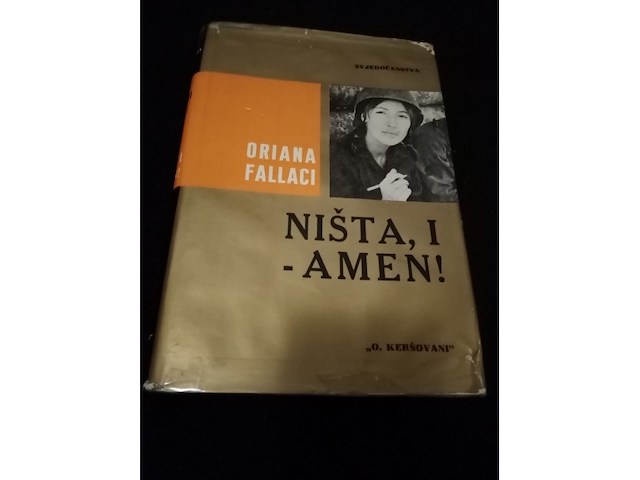 Ništa i amen, Oriana Fallaci