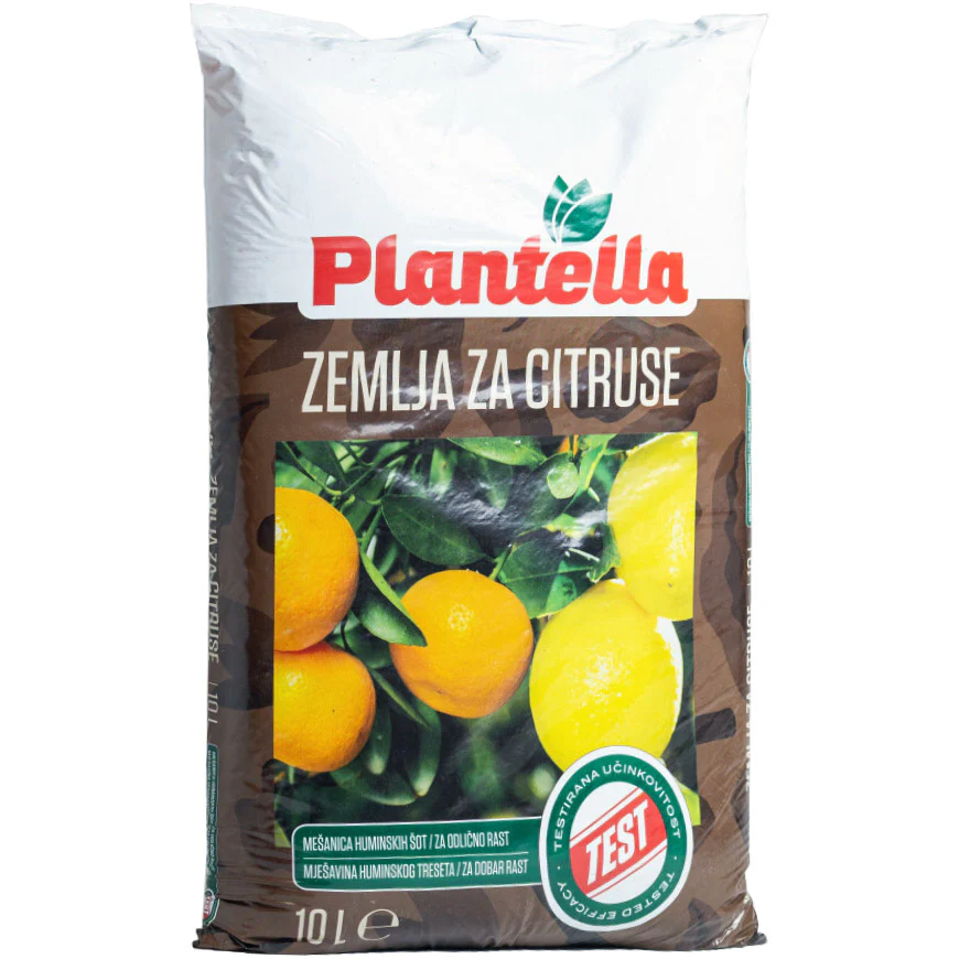 Zemlja za citruše 10L Plantella