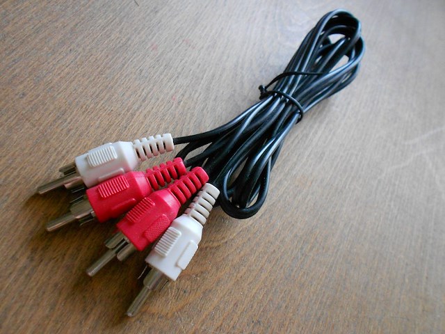 Audio kabl sa činč konektorima 150cm (1,5m)