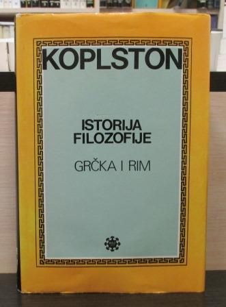 ISTORIJA FILOZOFIJE 1 (Grčka i Rim) – FREDERIK KOPLSTON