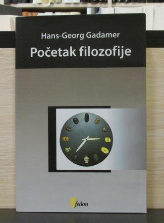 POČETAK FILOZOFIJE – HANS GEORG GADAMER