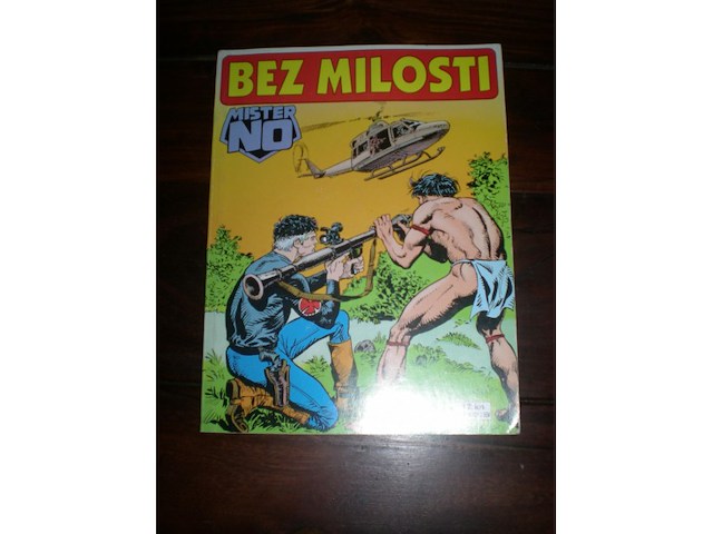 MISTER  NO  5  BEZ  MILOSTI slobodna dalmacija*