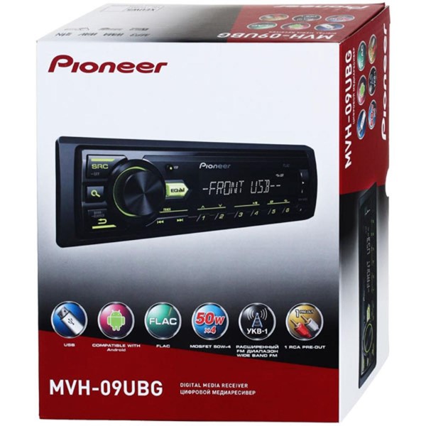 AUTO RADIO "PIONEER" MVH-09UBG