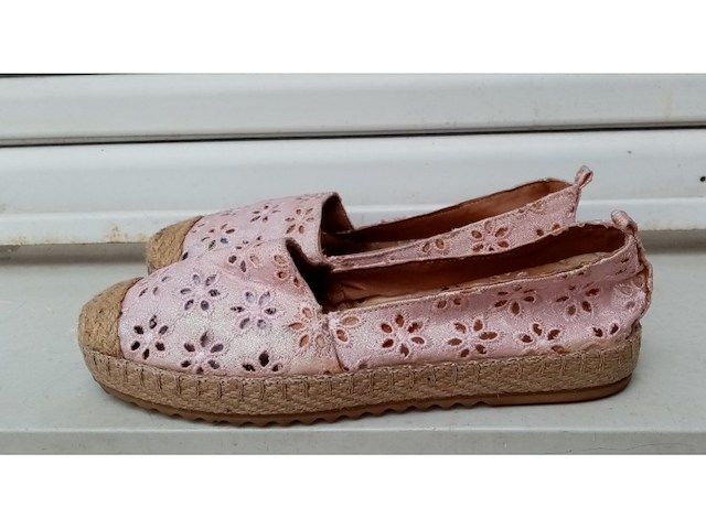 `FOTORELLI` RUPIČASTE ROZE ESPADRILE