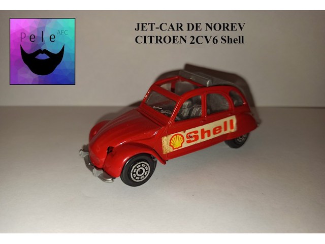 Autic Jet-Car de Norev - Citroen 2CV6 - TOP PONUDA