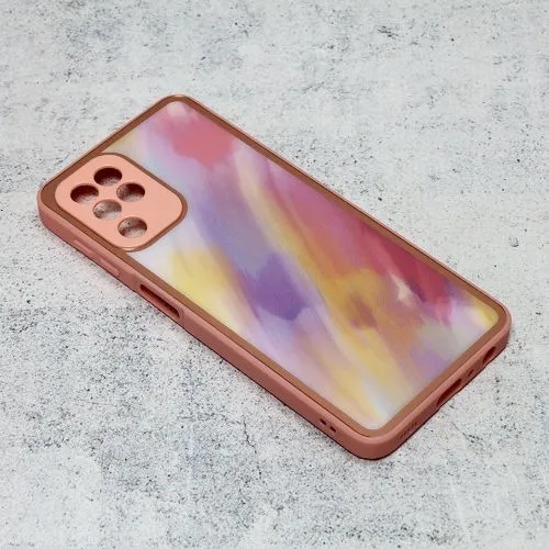 Futrola - maska Candy Marble za Samsung A225 Galaxy A22 svetlo ljubicasta