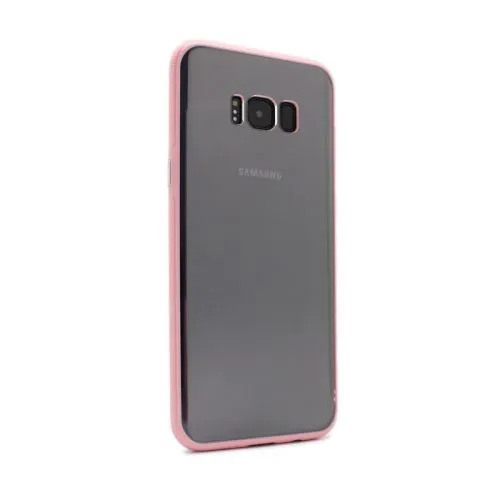 Futrola - maska providna Cover za Samsung G955 S8 plus roze