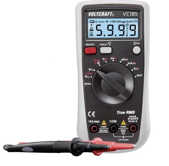 Voltcraft VC185 handheld multimeter digital CAT III