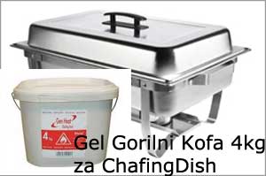 Gel Gorilni Kofa 4kg za ChafingDish–SUPER AKCIJA!!!