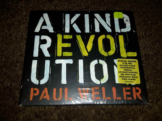 Paul Weller - A kind revolution 3CDa SE , NOVO!