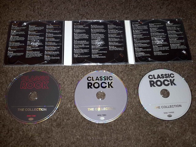 VA - Classic rock • The collection 3CDa , ORIGINAL