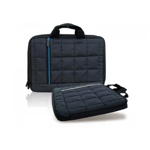 Trendy flat poslovna torba za A4 dokumenta ili mali laptop 2857