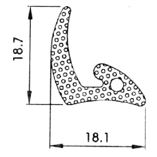 Gumeni profil sunđerasti – M310