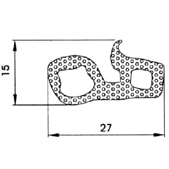 Gumeni profil sunđerasti – C609