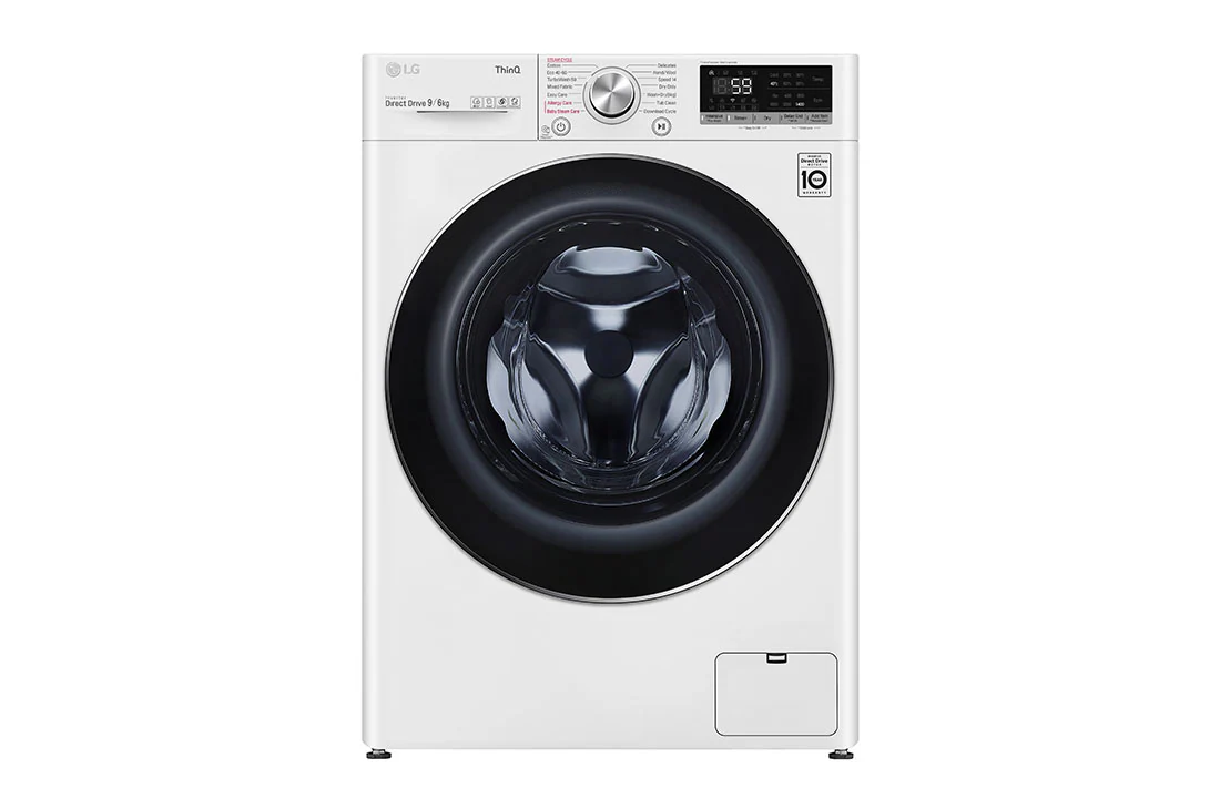 9/6 kg, max. 1400 obrtaja/min., Kombinovana mašina za pranje veša sa parom, TurboWash™, AI DD™ tehnologija, WiFi funkcija