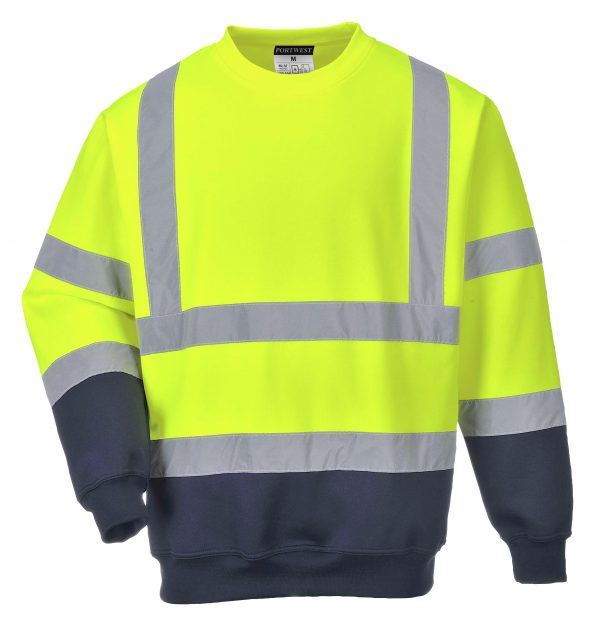 Dvobojna Hi-Vis dukserica – B306