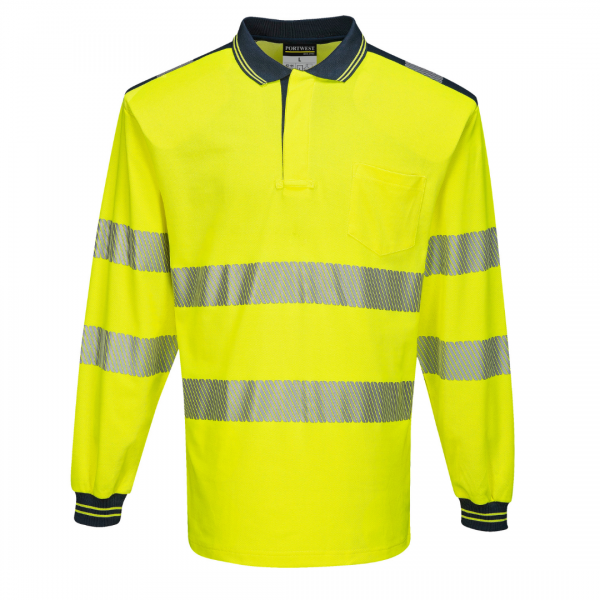 PW3 Hi-Vis polo majica L/S – T184