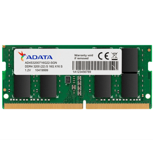ADATA SODIMM 16GB 3200MHz - AD4S320016G22-SGN