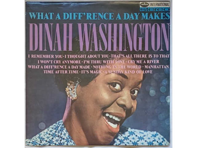 DINAH WASHINGTON - What a diff`rence a day makes