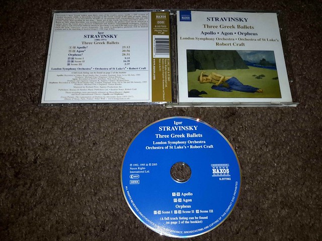 Igor Stravinsky - Three greek ballets , ORIGINAL