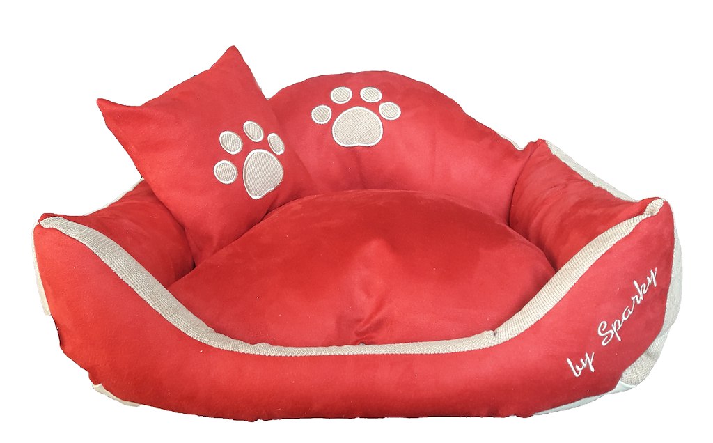 Krevet za psa SIMPLY PAWS crveni