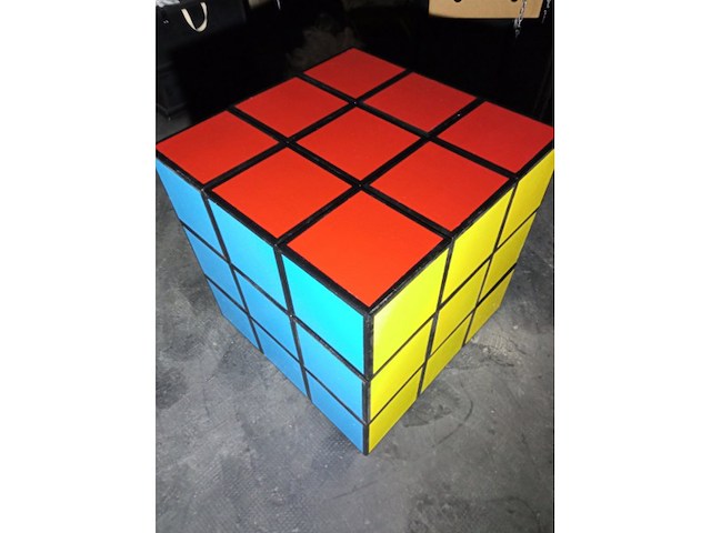 Drvena Velika Rubikova Kocka