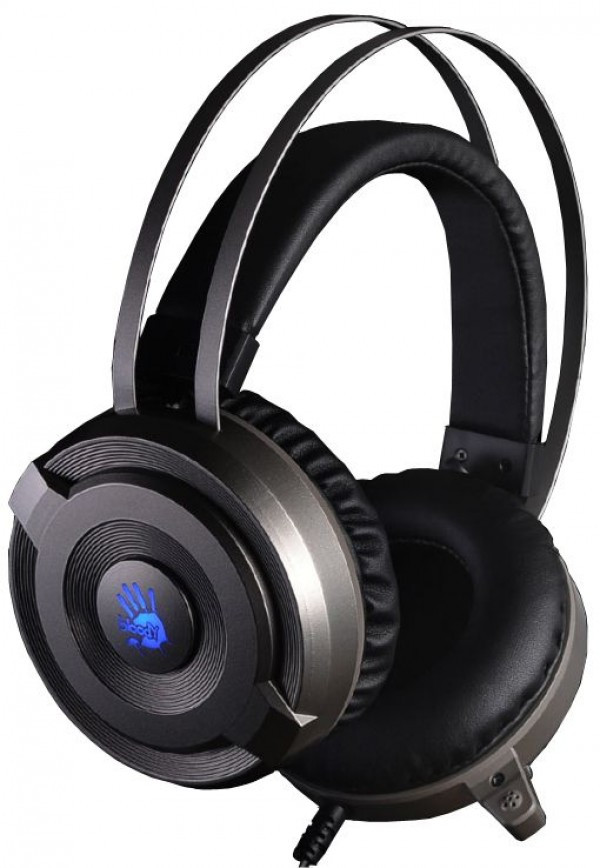 Gejmerske slušalice s mikrofonom, A4Tech A4-G520S Bloody, STEREO, 50mm/16ohm, color LED, USB povezivanje