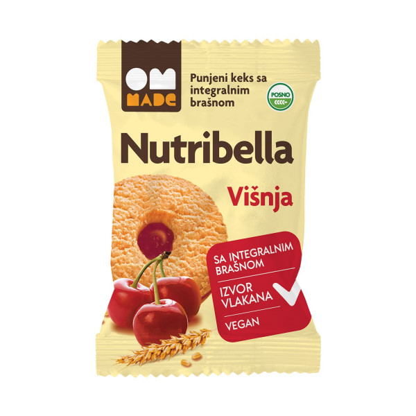 Nutribella biskvit višnja, 50g