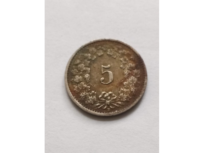 5 Rapena 1919.g - Švajcarska -