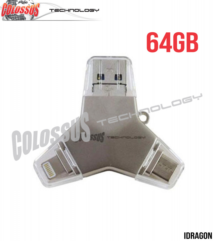 COLOSSUS Usb flash I Dragon 4 u 1 64Gb