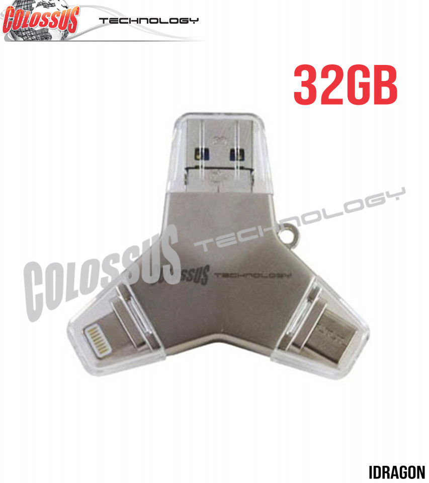 COLOSSUS Usb flash I Dragon 4 u 1 32Gb