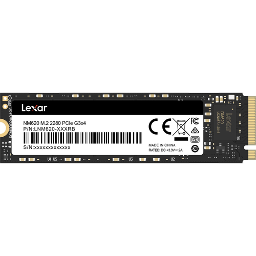 Lexar 512GB NM620 M.2 NVMe SSD | LNM620X512G-RNNNG