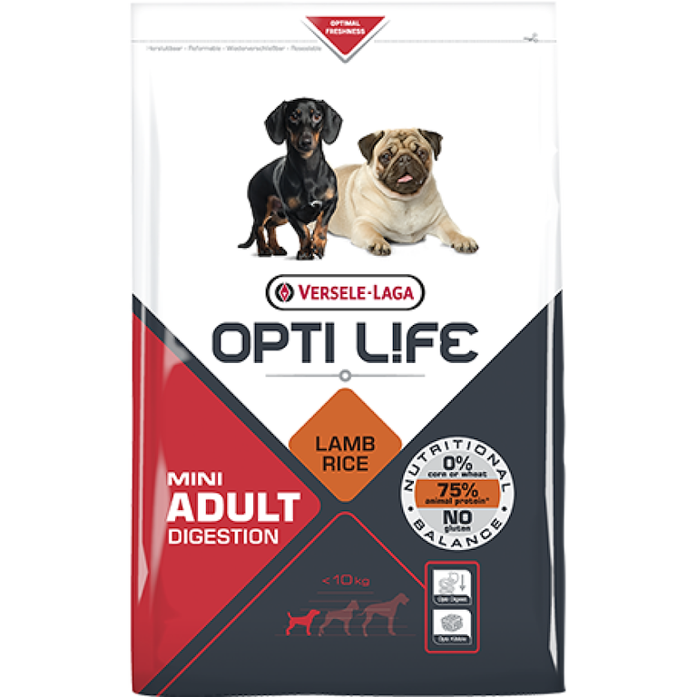 Opti Life hrana za pse Adult Digestion Mini 2.5kg