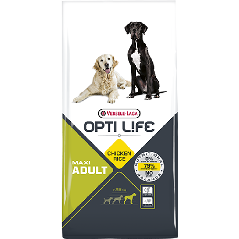 Opti Life hrana za pse Adult Maxi 12.5kg