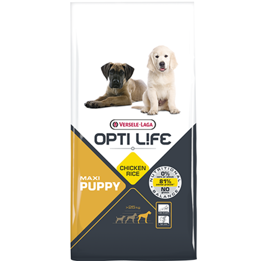 Opti Life hrana za pse Puppy Maxi 12.5kg