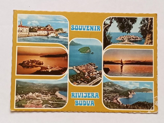 Rivijera Budva - Crna Gora - Putovala 1980.g -