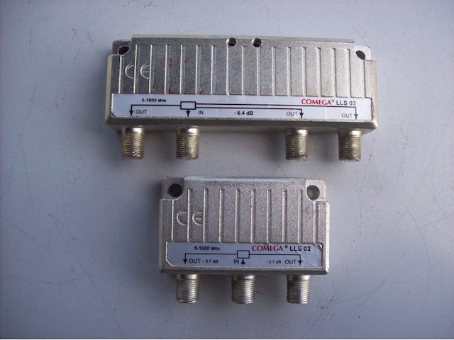 COMEGA LLS03  + LLS02 razdelnik 5-1000Mhz