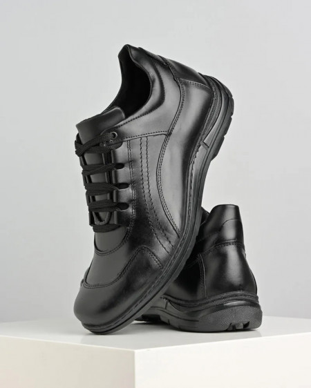 Muške kožne cipele 949-01 crne