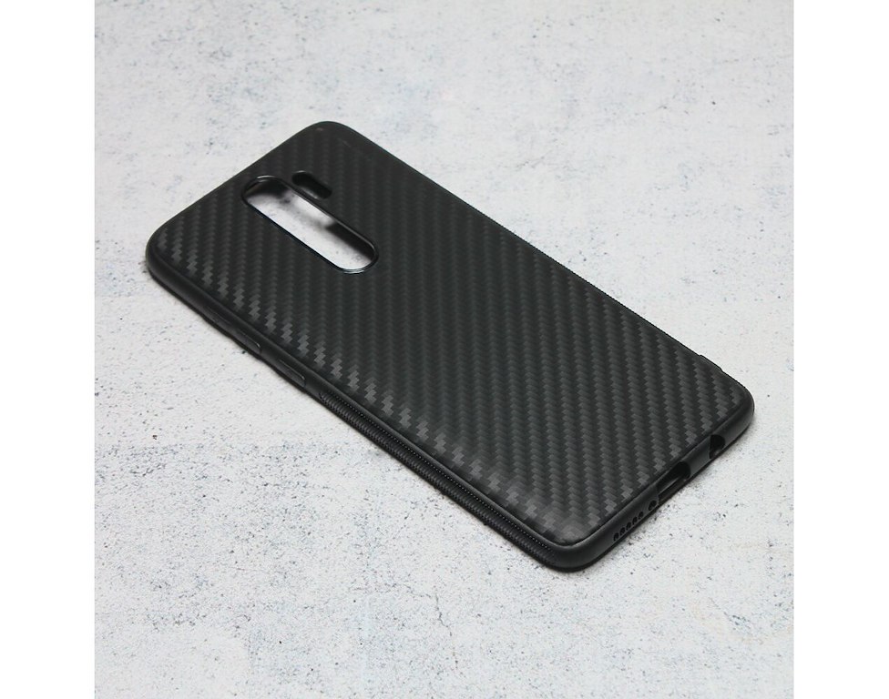 Futrola Carbon fiber - Xiaomi Redmi Note 8 Pro crna