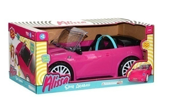 Pink kabriolet za lutku