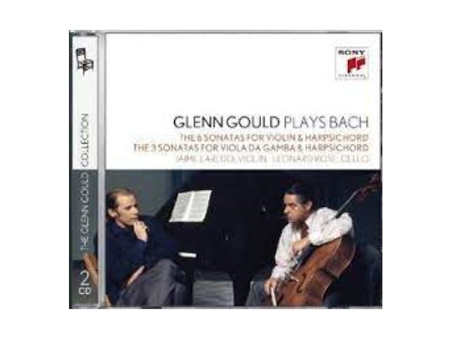 Glen Gould -Plays Bach-6 Sonatas For Violin Harpsic/2cd