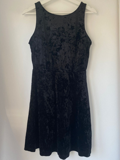 Kratka crna haljina H&M