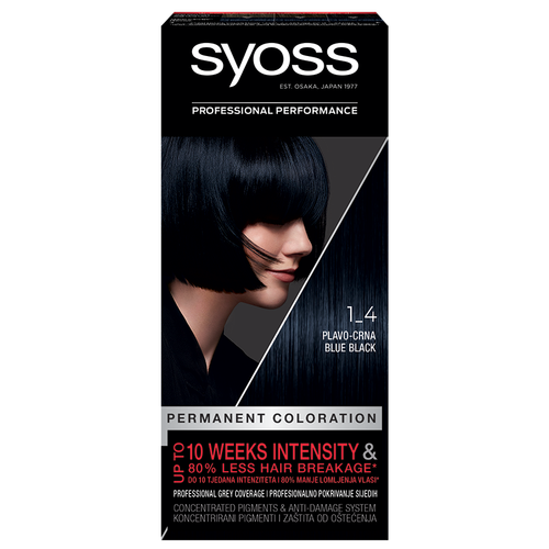 SYOSS boja za kosu 1-4 Blue black