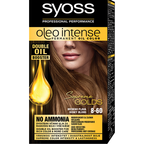 SYOSS OLEO INTENSE boja za kosu 8-60 Honey Gold