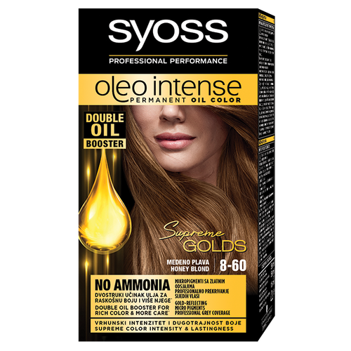 SYOSS OLEO INTENSE boja za kosu 8-60 Honey Gold