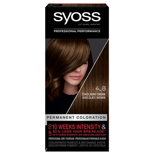 SYOSS boja za kosu 4-8 Chocolate brown